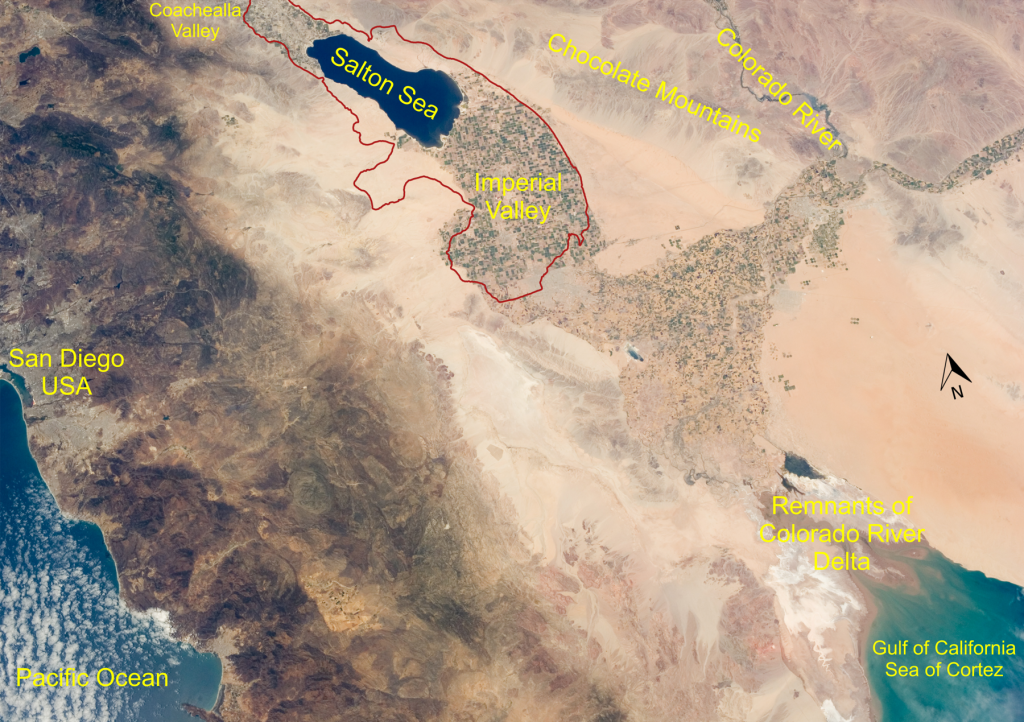 Colorado Desert Region of Southern California and Northwestern Mexico ...