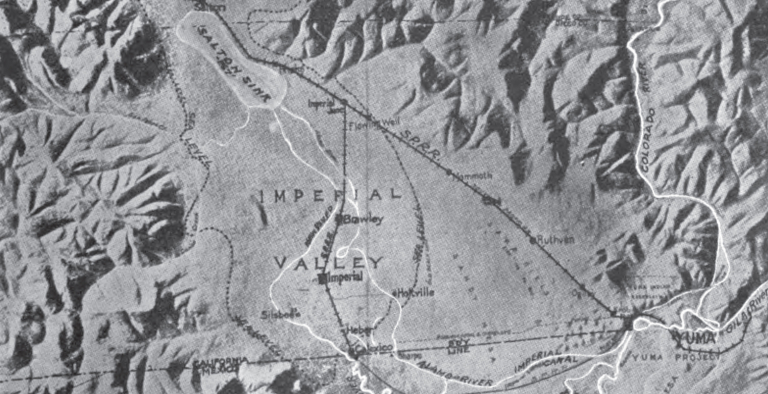 Salton Sink and Imperial Valley Map – High Resolution | Life of the ...